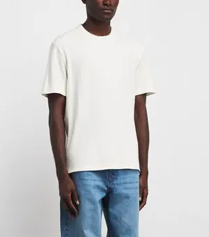 BRETT JOHNSON Cotton-silk-cashmere T-shirt