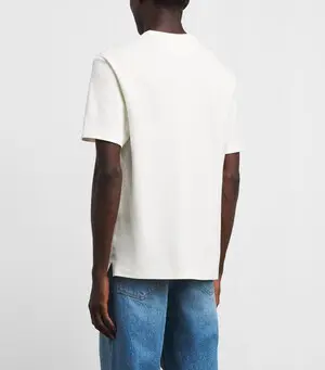 BRETT JOHNSON Cotton-silk-cashmere T-shirt