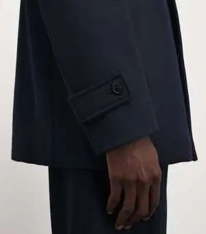 Herno Pure Cashmere Stand Collar Car Coat