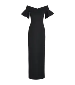 Solace London Off-the-shoulder Cielo Gown