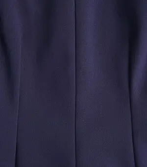 Solace London One-shoulder Arion Gown - Navy