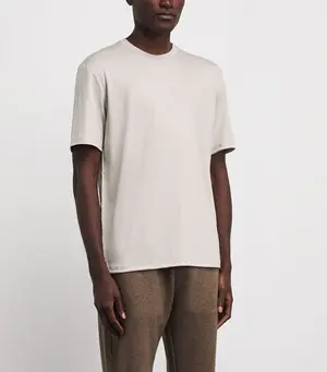 Herno Wool Logo T-shirt
