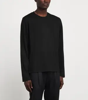 Herno Wool Logo Long-sleeve T-shirt
