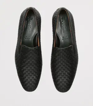 BROTINI Woven Leather Loafers
