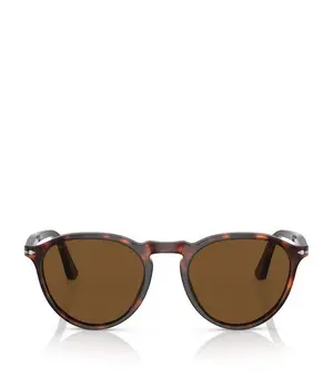 Persol Tortoiseshell Phantos Sunglasses - Brown