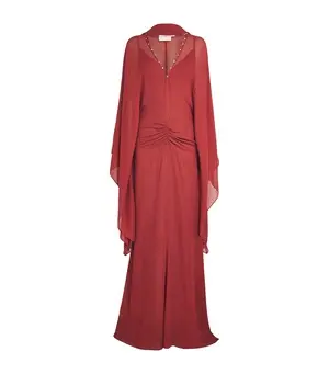 DE LA VALI Florencia Maxi Dress