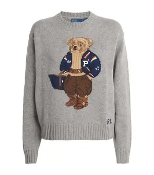 Polo Ralph Lauren Wool-cashmere Polo Bear Sweater