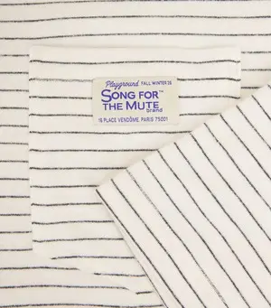 SONG FOR THE MUTE Stripe Long-sleeve T-shirt