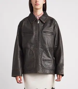 Polo Ralph Lauren Moto Leather Jacket