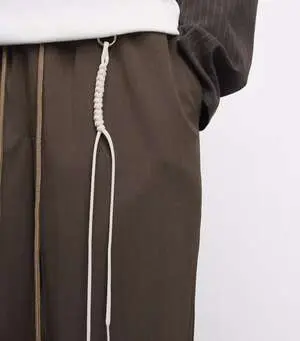 SONG FOR THE MUTE Wide-leg Drawstring Trousers