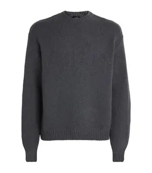 A.p.c. George" Logo Crewneck Wool Sweater