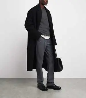 A.p.c. George" Logo Crewneck Wool Sweater
