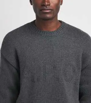 A.p.c. George" Logo Crewneck Wool Sweater