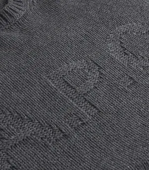 A.p.c. George" Logo Crewneck Wool Sweater