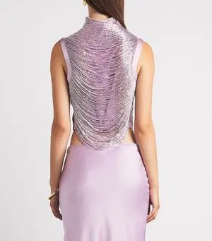 Cult Gaia Beaded Taraji Top