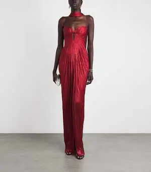 MARIA LUCIA HOHAN Silk Gown - Red