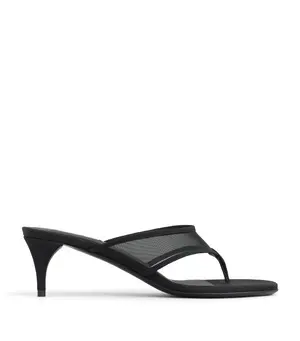 Alaïa Mesh Thong Mules 55
