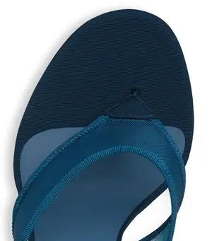 Alaïa Mesh Thong Mules 90 - Blue