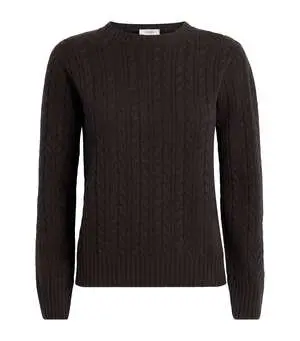 Agnona Cashmere Lipstick Sweater