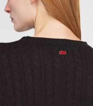 Agnona Cashmere Cable Knit Sweater