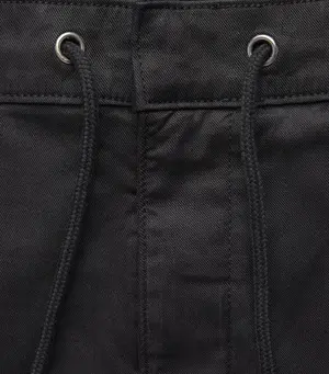 Paige Drawstring Fraser Chinos - Black