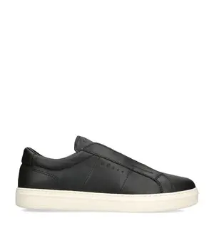 Hogan Leather Slip-on Sneakers