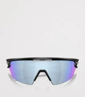 Oakley Sphaera Shield Sports Sunglasses - Black