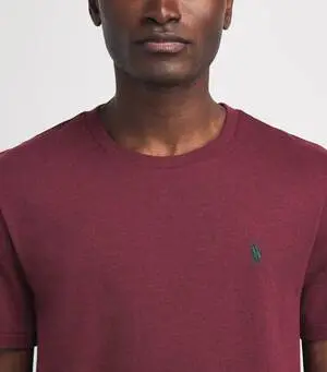 Polo Ralph Lauren Cotton Custom Slim-fit T-shirt - Burgundy