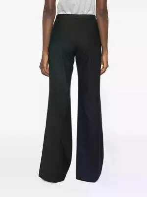 Sandro Pinstriped Wide Leg Trousers