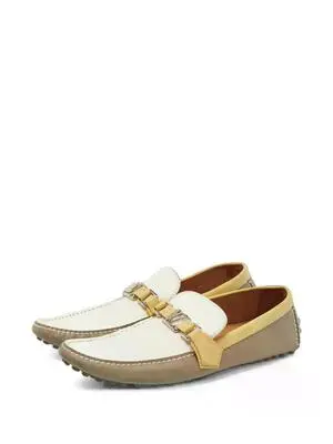 LOUIS VUITTON Hockenheim Leather Loafers