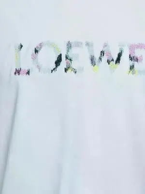 Loewe Logo-embroidered Relaxed-fit T-shirt