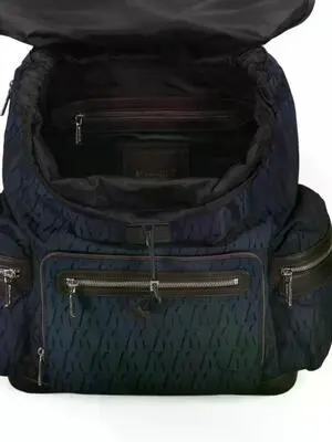 MOORER Logo-pattern Drawstring Backpack