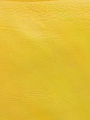 Burberry Small Leather Shoulder Bag With Knight Hardware - Yellow