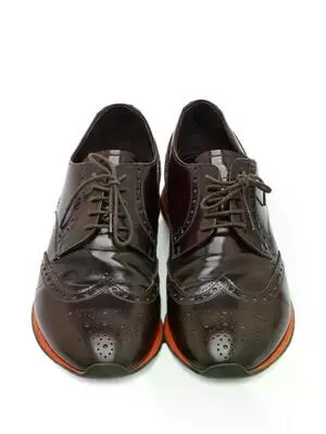 Prada Wingtip Brogue Derby Shoes