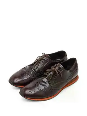 Prada Wingtip Brogue Derby Shoes