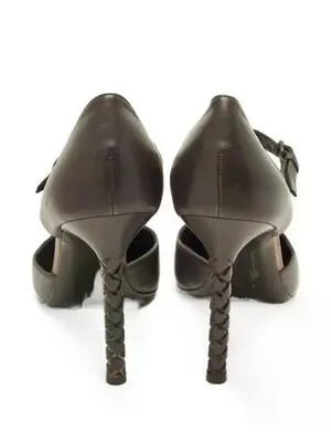 Bottega Veneta D'orsay Pumps With Braided Heel