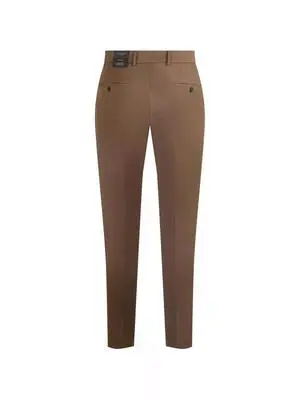 SLOWEAR Pressed-crease Tailored Trousers