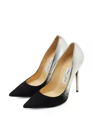 JIMMY CHOO Pointed-toe Stiletto Pumps - Black