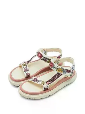 Dior Florilegio Embroidery Sandals