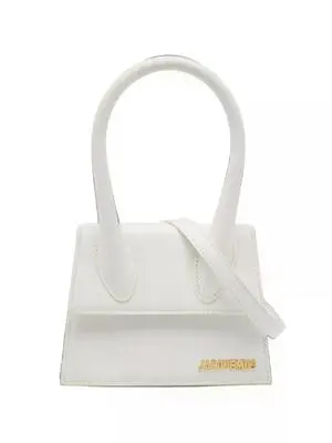 Jacquemus Medium Le Chiquito Moyen Handbag - White