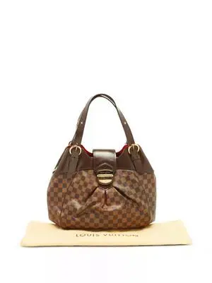 LOUIS VUITTON Damier Ebene Sistina Shoulder Bag