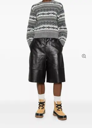 DUNST Fair Isle Knit Sweater
