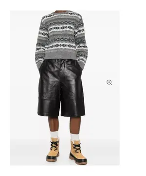 DUNST Fair Isle Knit Sweater