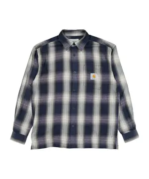 Carhartt Work In Progress Harlin Check Shirt - Gray