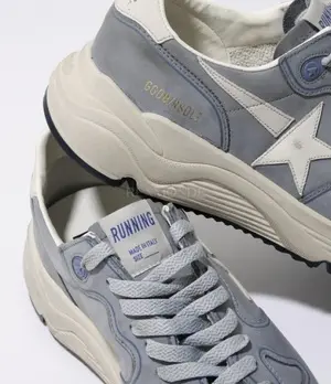 GOLDEN GOOSE Lace-up Sneakers - Gray