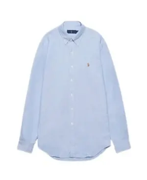 Ralph Lauren Logo Embroidered Shirt - Blue
