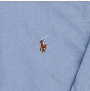 Ralph Lauren Logo Embroidered Shirt - Blue