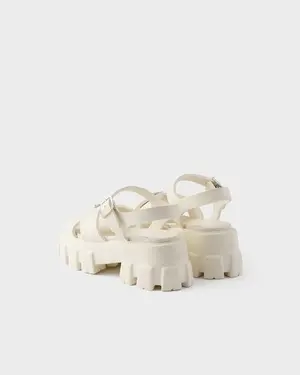 Prada Monolith Rubber Sandals
