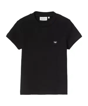 Carhartt Work In Progress Heart Logo Ribbed T-shirt - Black