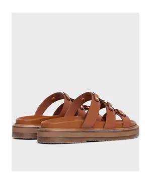 Celine Slide Tippi In Calfskin